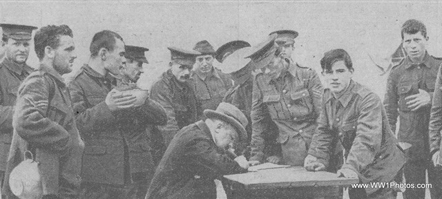 World War One Newspaper Photos Month By Month. September 1914.