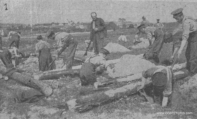 World War One Newspaper Photos Month By Month. September 1914.